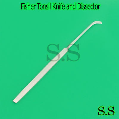 Fisher Tonsil Knife and Dissector 8.5", sharp tip Tonsil Instrument | eBay