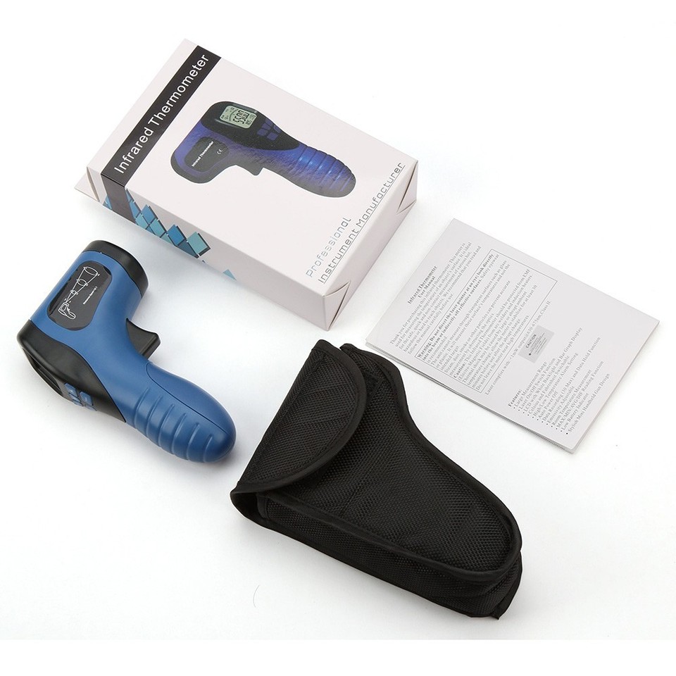 Portable Digital Non-Contact Laser Photo Tachometer RPM Tach Tester ...