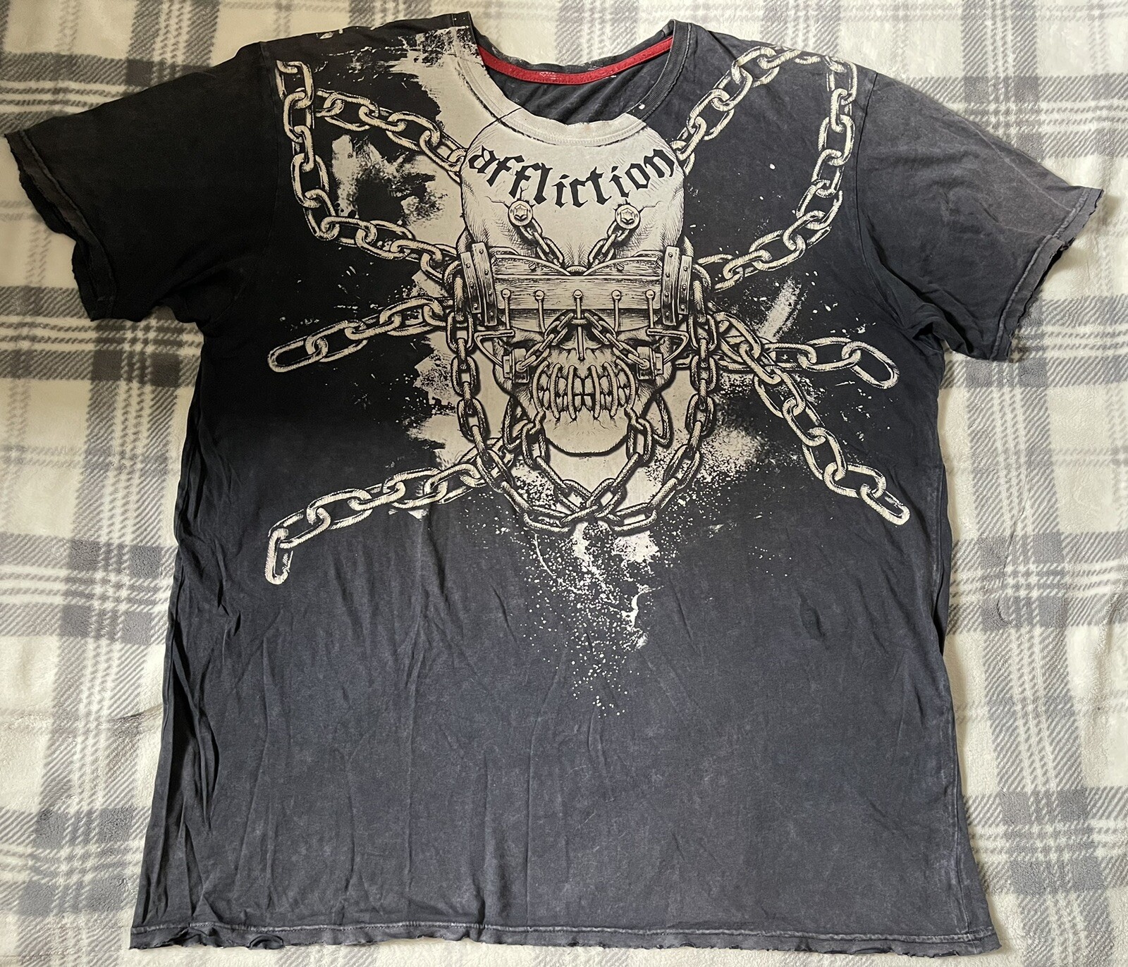 Vintage Affliction T-Shirt MEGADETH 3XL Signature Series Black Super ...