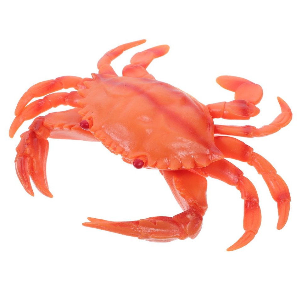 Simulation Animal Model Ornaments Rubber Prank Props Artificial Crab ...