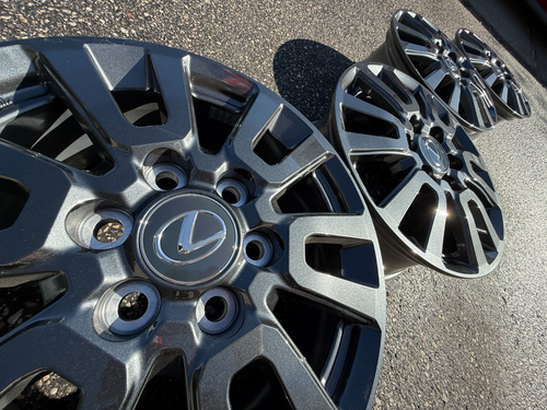 18" LEXUS GX 550 6X139.7 Factory OEM WHEELS STOCK RIMS LAND CRUISER ...