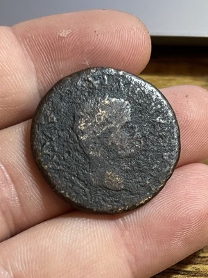 RARE Augustus Octavian Roman Empire Ancient Old Coin Spanish OSCA Mint ...