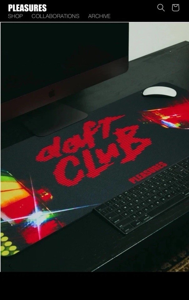 Pleasures x Daft Punk - Daft Club Gaming Pad New | eBay