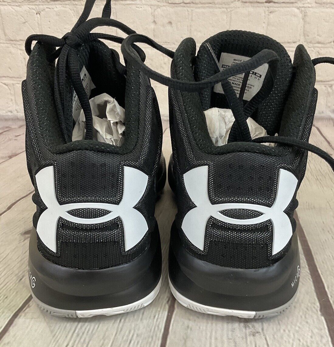 Under Armour 1259013-001 Torch Men's Basketball Shoes Black Under Armour 1259013-001 Torch Men's Basketball Shoes Black