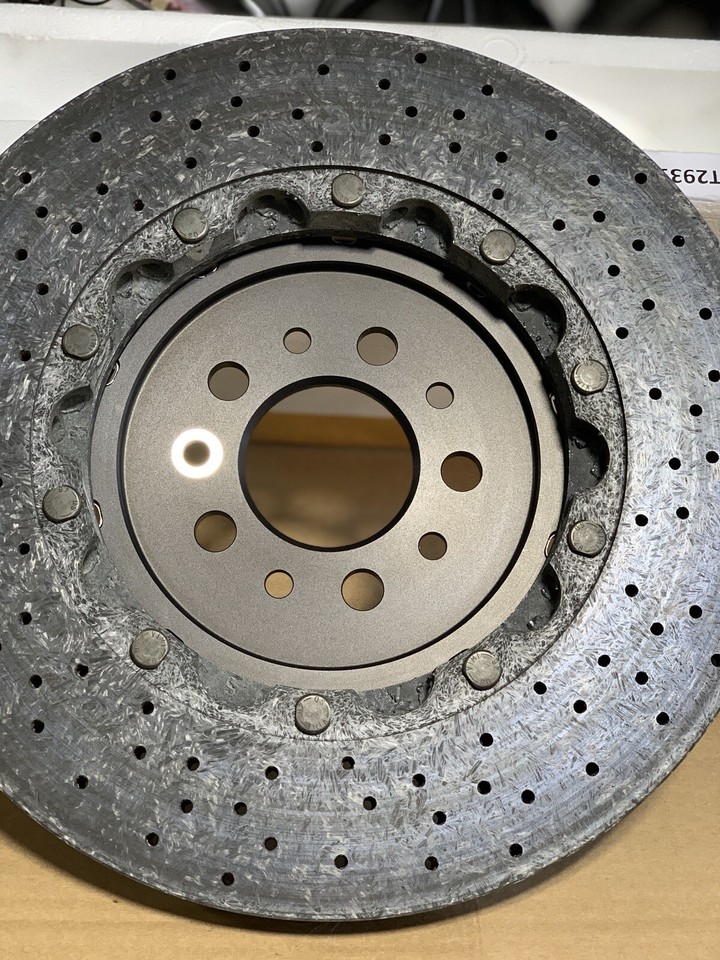 Alfa Romeo Giulia Quadrifoglio Original Carbon Ceramic Brake Kit Rear ...