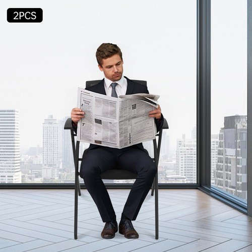 2x Mesh Net Back Support Ergonomic Meeting and Reception Chair Without ...