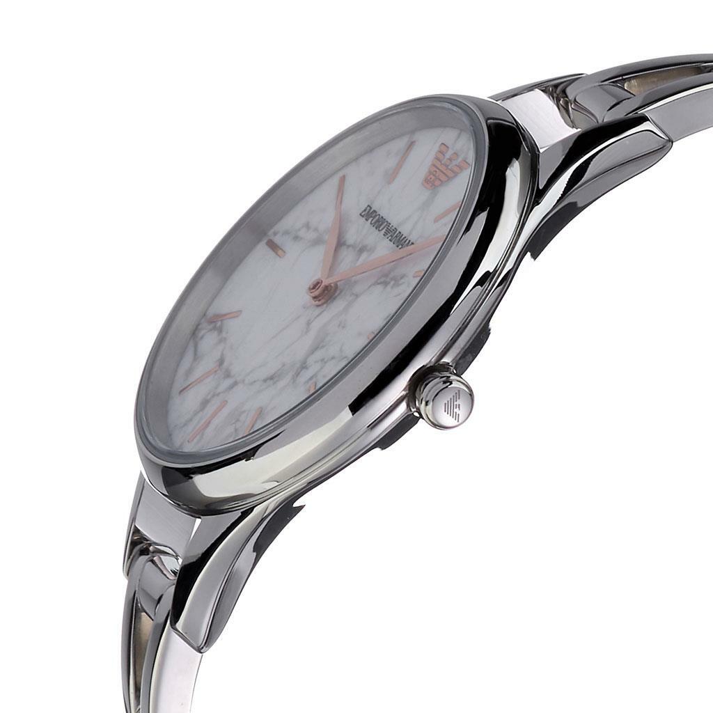 Emporio Armani AR11167 Women Watch Silver Analog Stainless Steel for ...