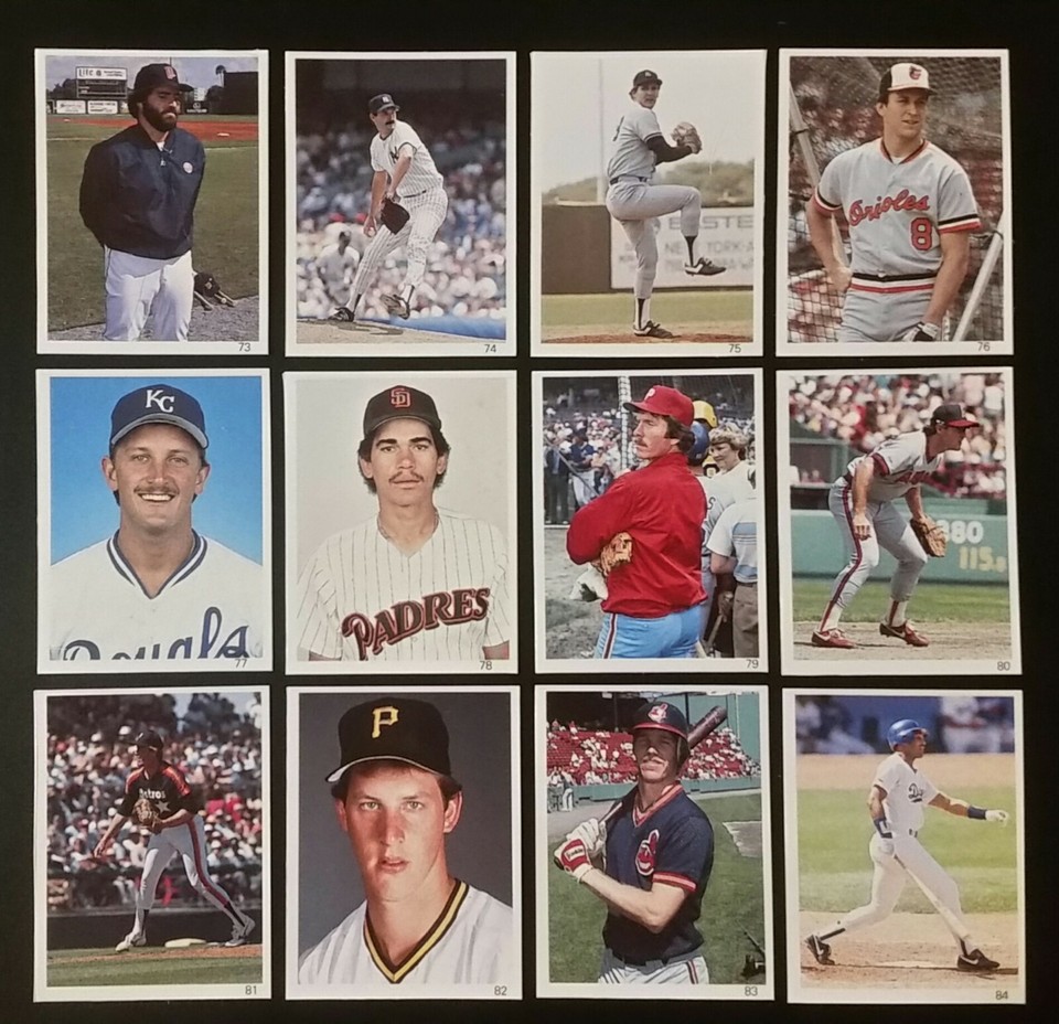 1988 Red Foley's Baseball Book Stickers & Cover Cards *You Pick* 10 ...