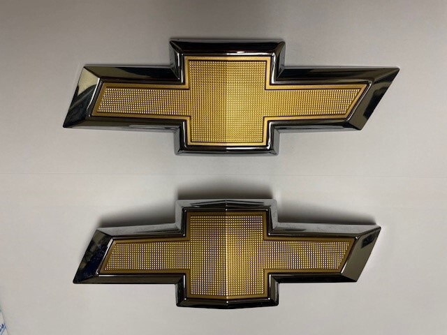 2016-2023 Chevrolet Camaro Front & Rear Bowtie Emblems 84219485 Genuine ...