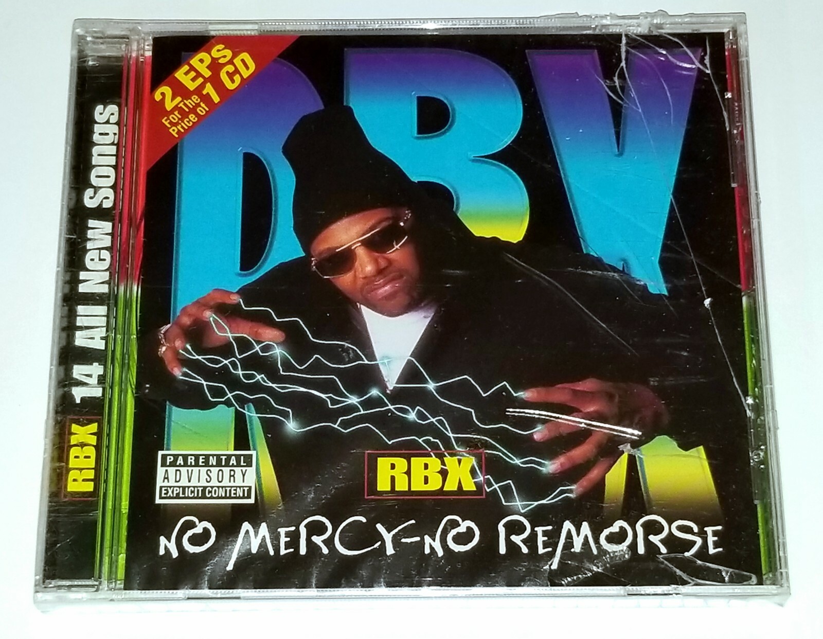 RBX SEALED 1999 NO MERCY NO REMORSE CD STREET SOLID RECORDS RAP HIPHOP ...