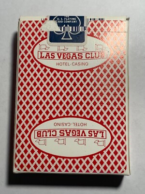 Vintage Las Vegas Club Playing Cards Las Vegas Nevada | eBay