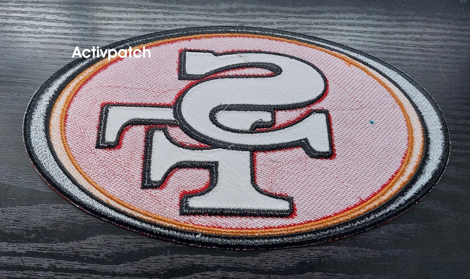 San Francisco 49ers logo Patch Superbowl USA Sports NFL Emblem sew on ...