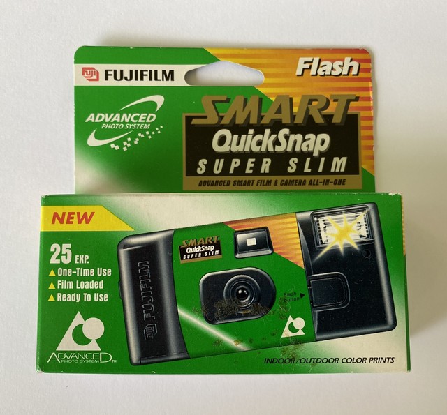 Fujifilm Smart Quicksnap Super Slim H400 25Exp. Advanced Film/Camera ...