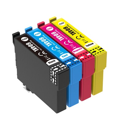 5x Generic Ink Cartridges 604 604XL for Epson Expression XP2200 XP3200 ...