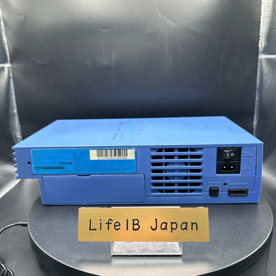SONY PS2 PlayStation 2 SCPH-39000TB Blue Toys"R"Us Limited Edition JP ...