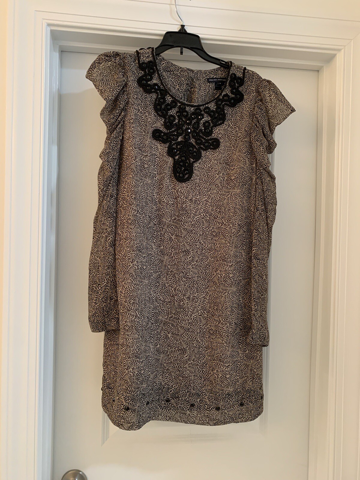 French Connection Dress Long Sleeve Design Size 8 NWO… - Gem