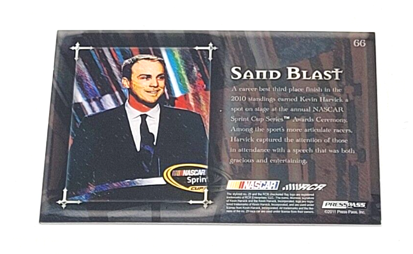 2011 Press Pass Eclipse Kevin Harvick Sand Blast NASCAR #66 | eBay