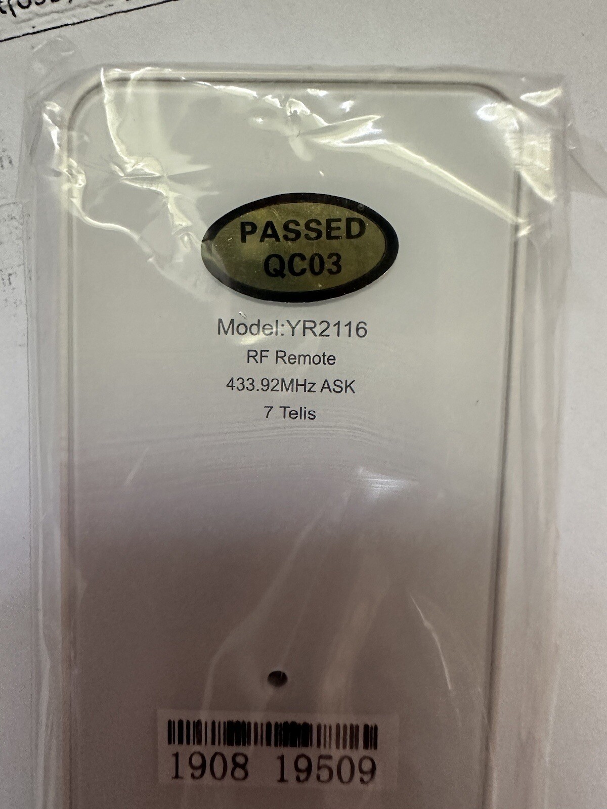 RAEX YR2116 Channel Curtain Motor Remote Control | eBay