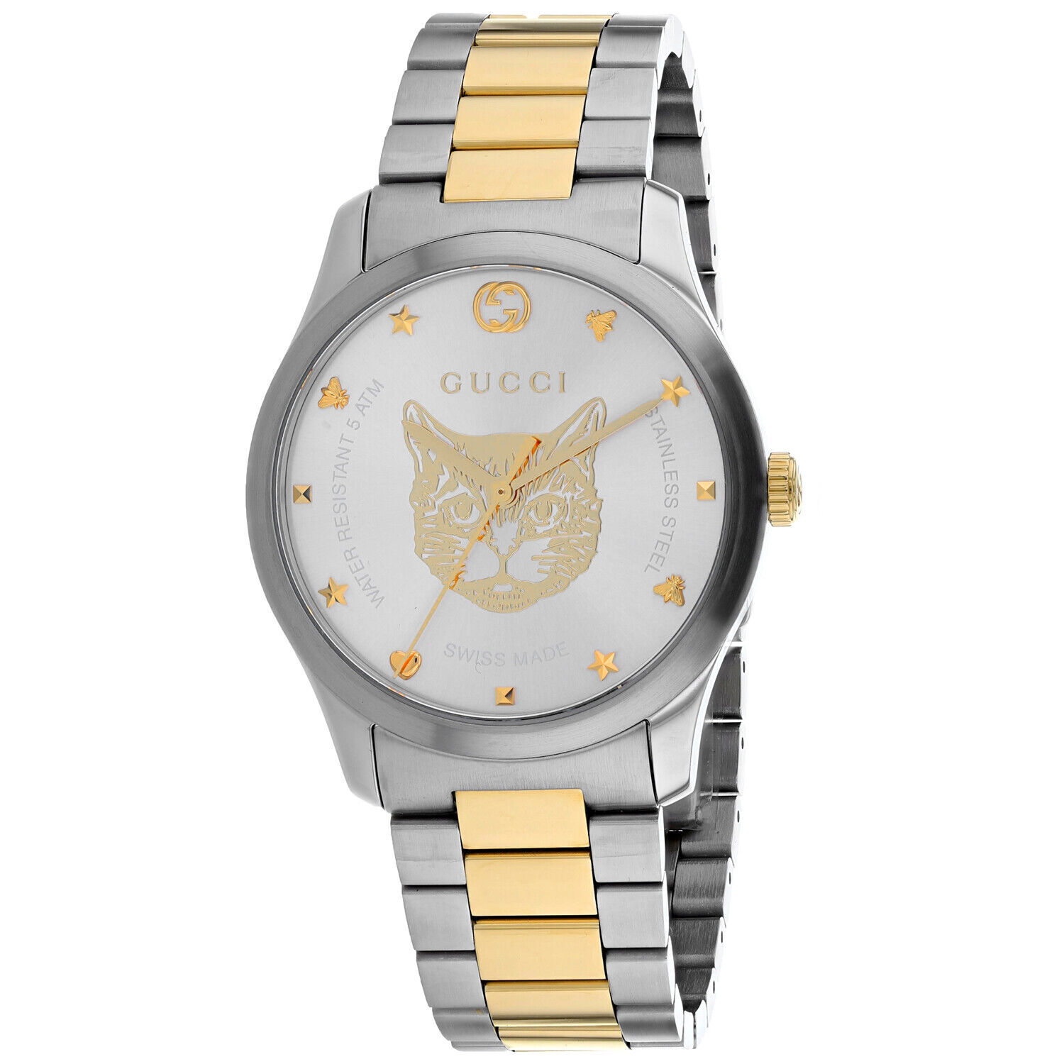 Gucci G-Timeless Silver Men's Watch - YA1264074 for sale online | eBay