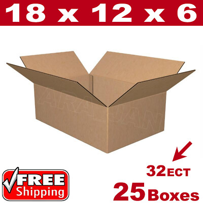 15" - 20" Long - Shipping Boxes 18X12x6