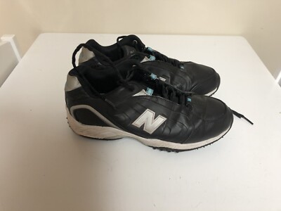 Womens New Balance 605 Black/Green Soft Golf Spikes Sz 9 No Insoles | eBay