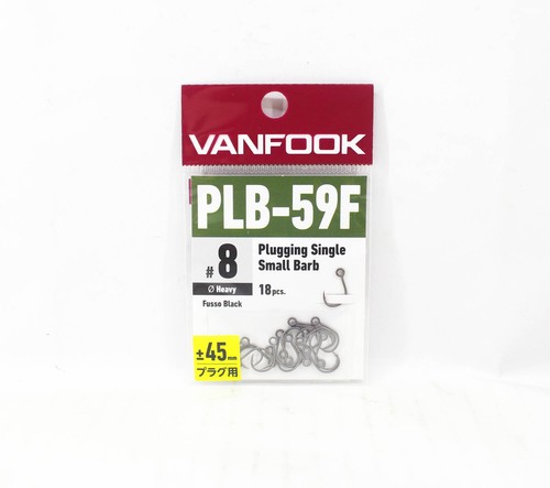 Vanfook PLB-59F Plugging Single Hook Small Barb Size 8 (9108) | eBay