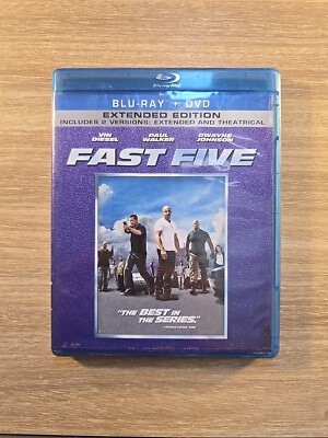 Fast Five (Blu-ray + DVD, 2011) Combined Shipping Available ...