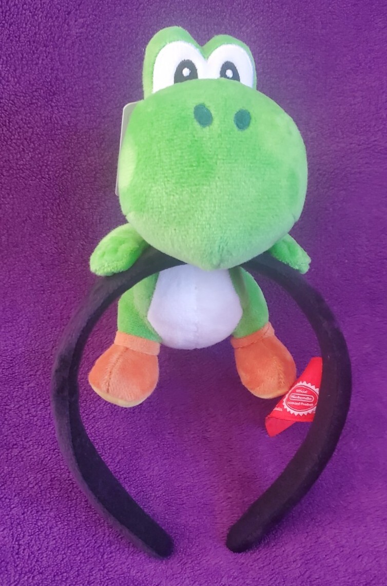 UNIVERSAL STUDIOS HOLLYWOOD ☆ SUPER NINTENDO WORLD ☆ YOSHI HEADBAND ...