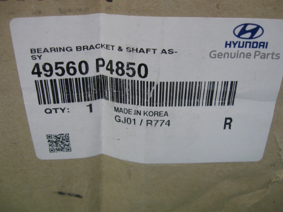 Hyundai 49560-P4850 Bearing Bracket & CV Shaft Assembly for 21-23 Santa ...