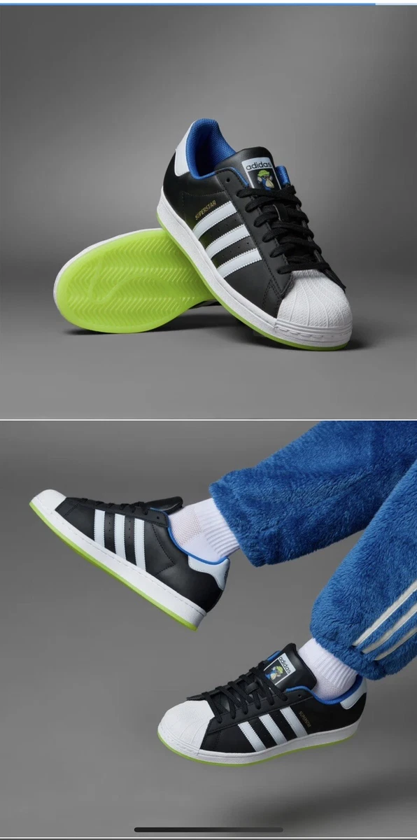 Adidas Superstar X Indigo Herz Shoes Black Men's Lifestyle