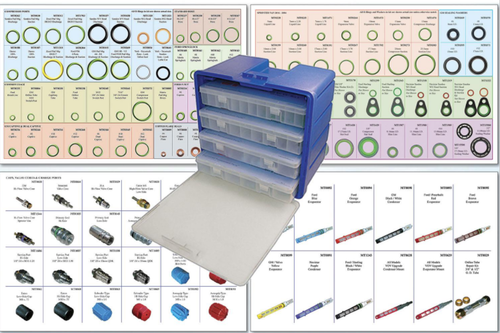 NEW AC ORING MASTER KIT FOR MEDIUM TO HEAVY DUTY TRUCKS 94-17 ...