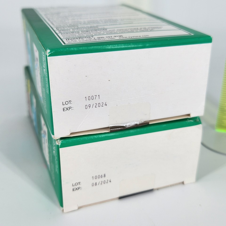 SYSTANE PRESERVATIVE FREE & OTHER LIQUID TEARS 44 BOXES HUGE LOT STILL ...