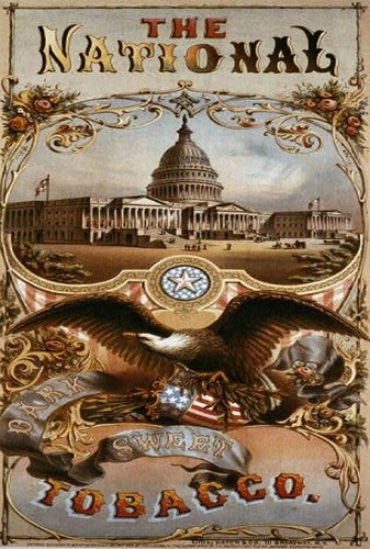 TOBACCO LABEL *2X3 FRIDGE MAGNET* CHEWING CIGAR SMOKING VINTAGE ...