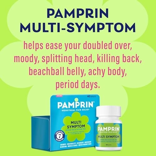 Pamprin Multi-Symptom Formula with Acetaminophen Menstrual Period | eBay