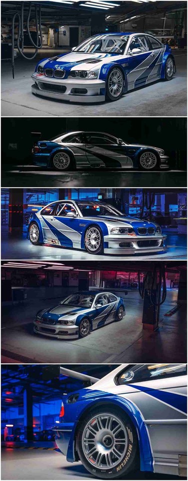 1:64 MJ BMW M3 GTR E46 Blue Need For Speed Metal Diecast Toy Model Car Miniature | eBay