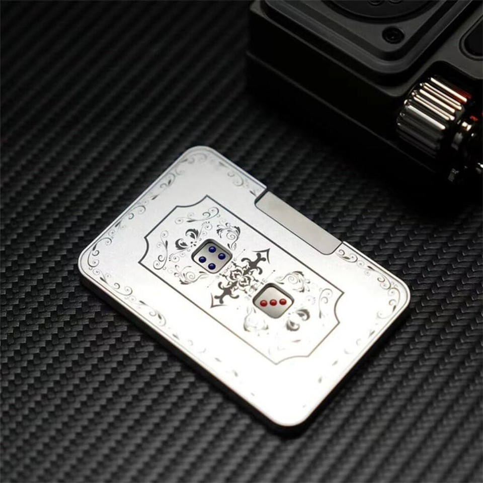 Creative Mechanical Dice Spinner,Aluminum Alloy Dice Spinner Fidget ...