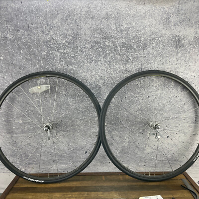 Vintage Shimano 105 UNIGLIDE Wheel Set 6s HB-1050 Wolber 700c Gray Rim ...