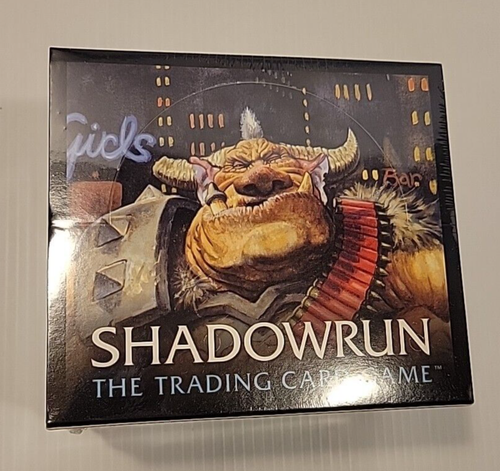 Shadowrun Trading Card Game Booster Box NEW Sealed 1997 FASA TCG CCG ...
