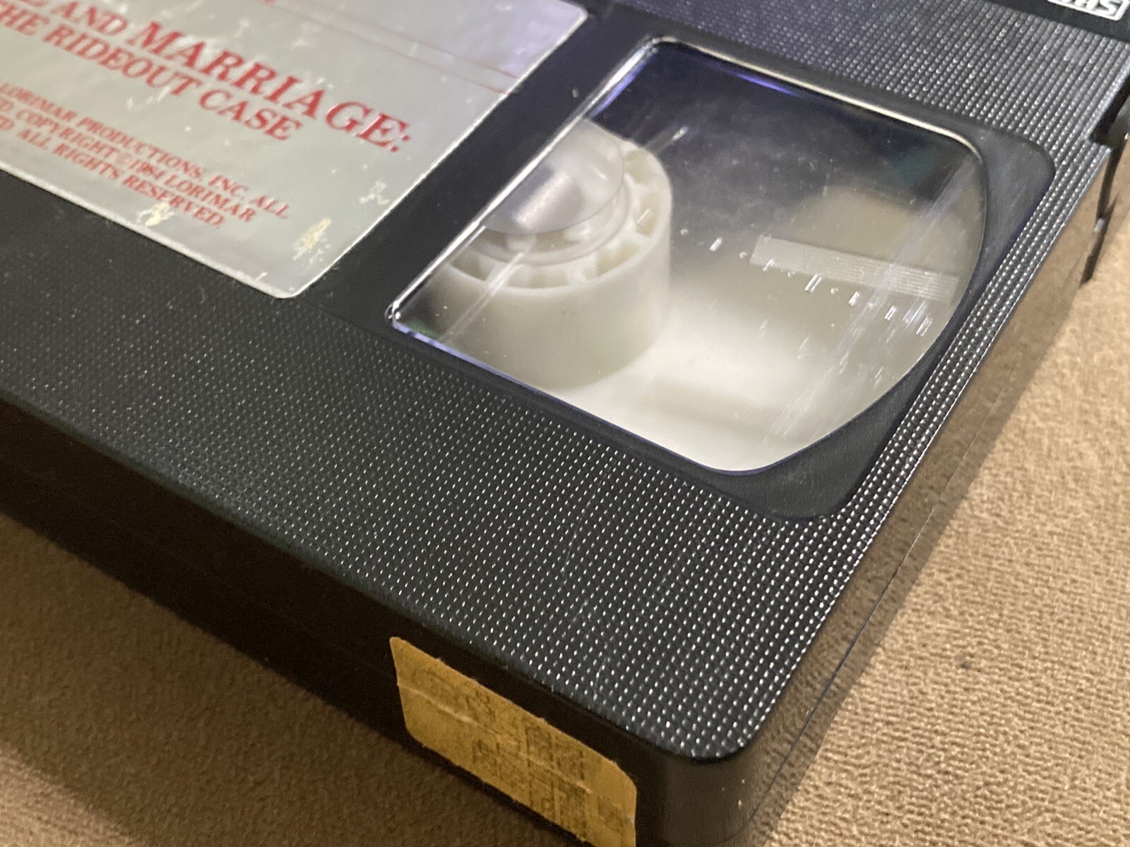 Rape and Marriage: The Rideout Case VHS Mickey Rourke, Linda Hamilton ...