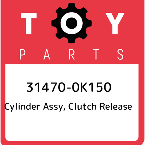 31470-0K150 Toyota Cylinder assy, clutch release 314700K150, New ...