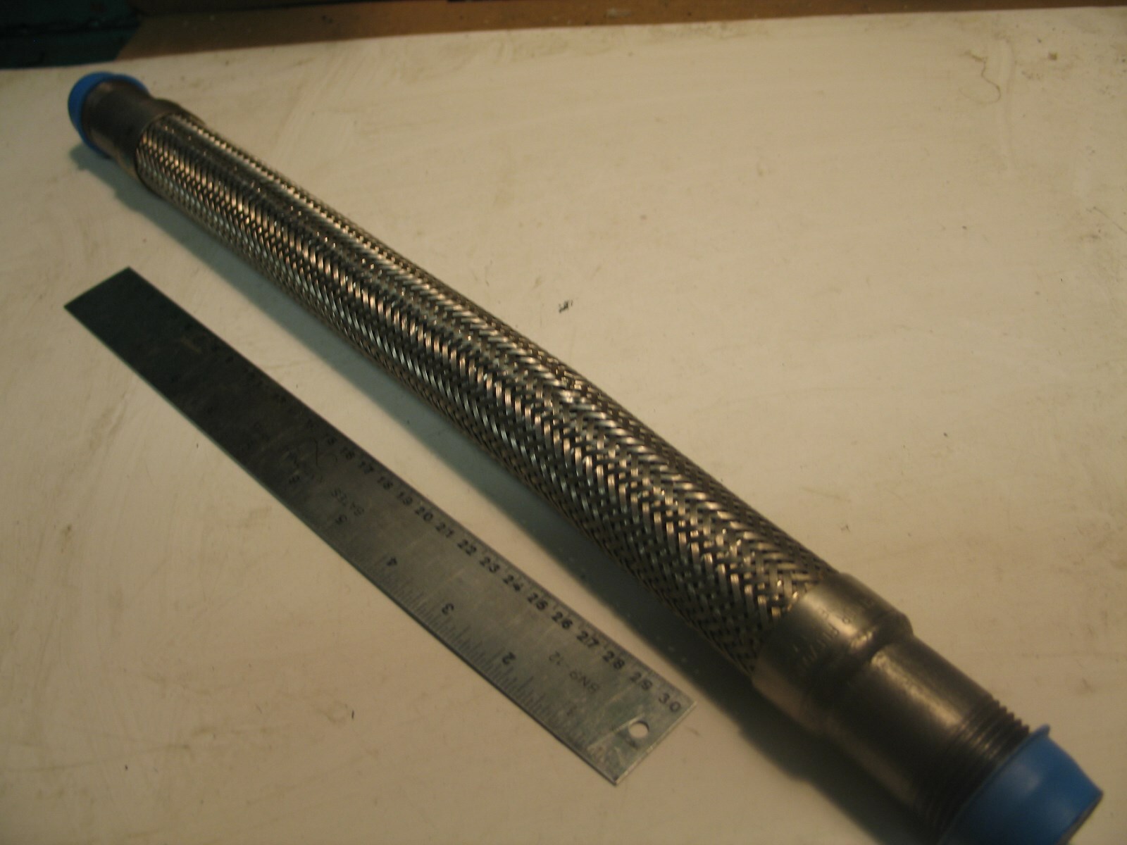 NEW SENIOR FLEXONICS FLT-100-AA-019.0-350 1"NPT 19" L CS ENDS SS FLEX ...