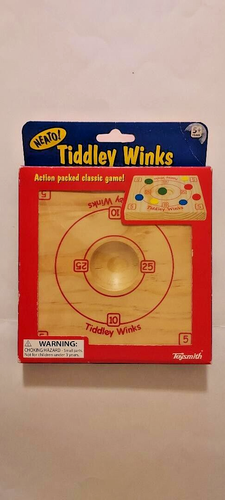 Tiddley Winks Wooden Board Game * Toysmith 2010 *RAER | eBay