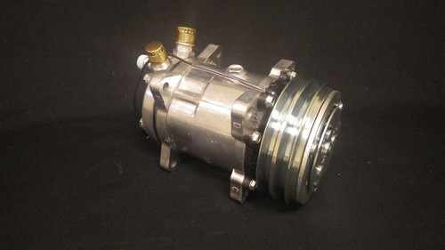 AIRCONDITIONING COMPRESSORS SANDEN 508 STYLE POLISHED V BELT FLARE ...