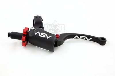 ASV C6 Pro Clutch Lever Black Long Suzuki RMZ250 & RMZ450 2008-2020 | eBay