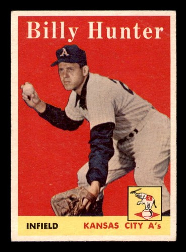 1958 Topps Baseball #98 Billy Hunter VG *e1 | eBay
