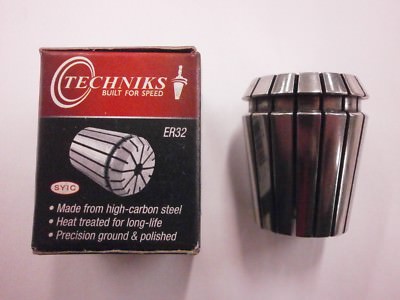 TECHNIKS ER32 PRECISION COLLET 5/32" T.I.R .0002" SYIC (0.156") 04232-5 ...