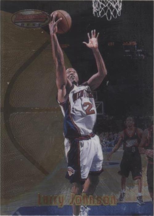 Las mejores ofertas en 1997-98 Bowman's Best - #54 Larry Johnson | eBay