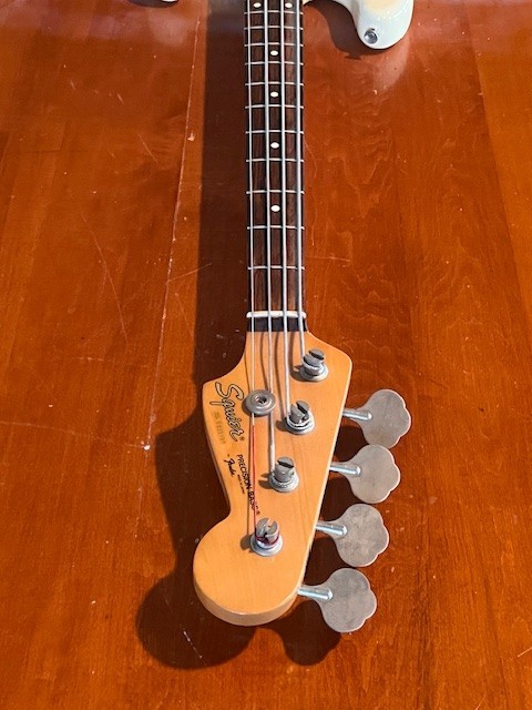 MIJ Squier Precision Bass – Fujigen Japan 1984-87 – Olympic White ...