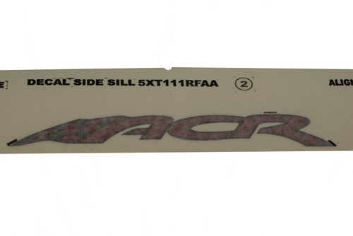 16-17 DODGE VIPER PERFORMANCE ACR DECAL EMBLEM RED & BLACK OFFICIAL ...