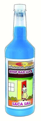 STOP BAD LUCK SACA SAL BATH WASH BANO Y DESPOJO 32OZ SPIRITUAL MAGICK ...